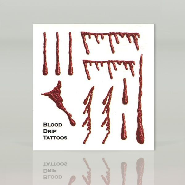 Blood Drip Tattoos